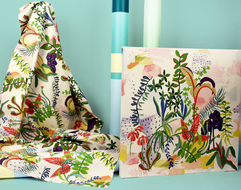 Painting to Fabric, The Incredible Transformation | Next State